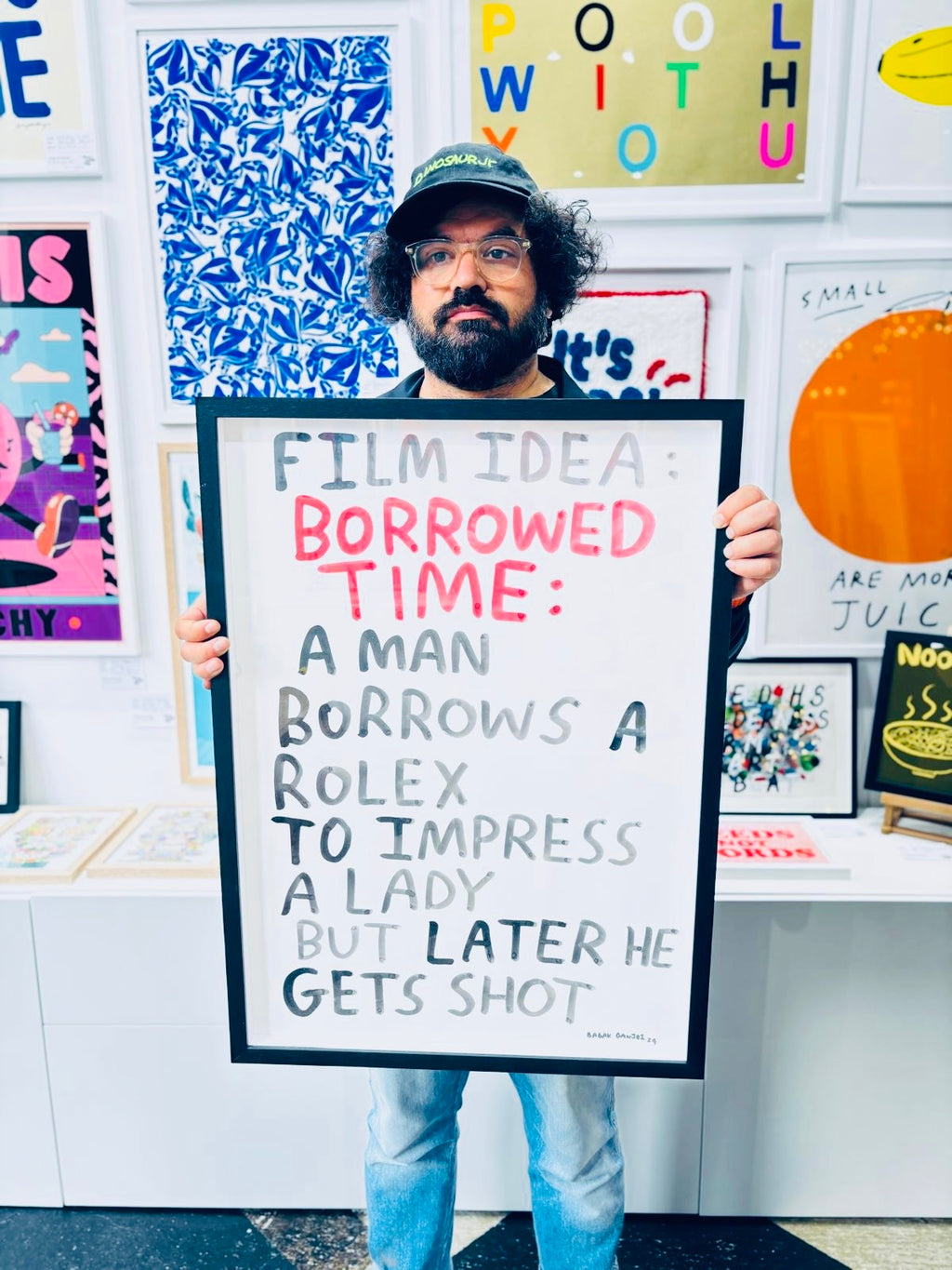 Borrowed Time Original Artwork They Made This