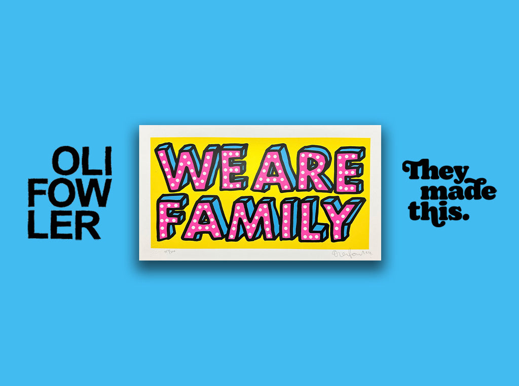 WE ARE FAMILY (medium yellow edition) – They Made This