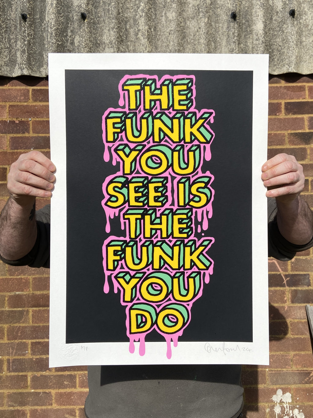 THE FUNK YOU SEE IS THE FUNK YOU DO (black glitter edition) – They Made ...