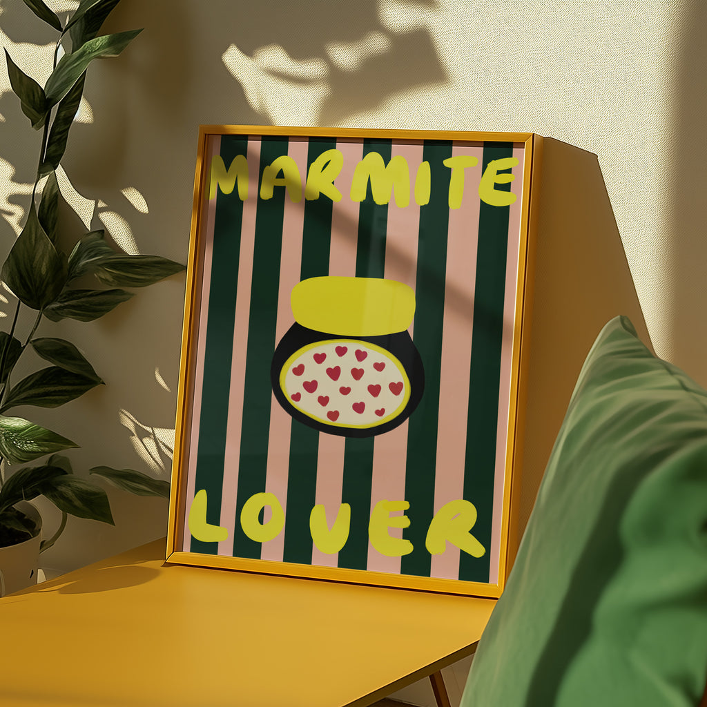 Marmite Lover (green and pink) – They Made This