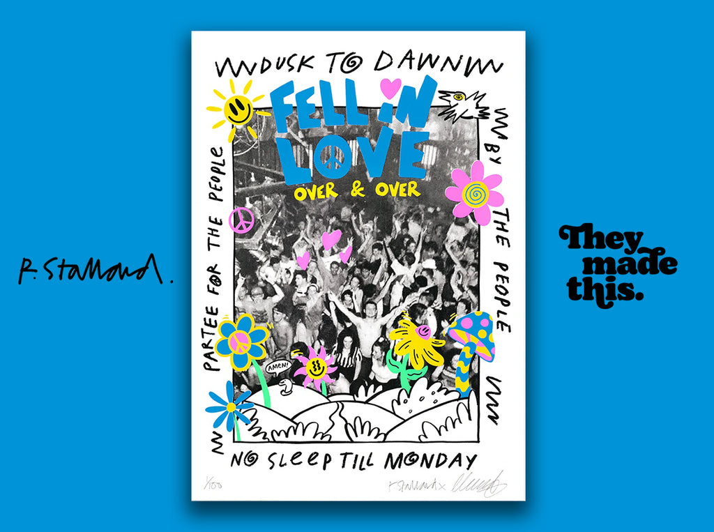 No Sleep Til Monday - Collab Print – They Made This