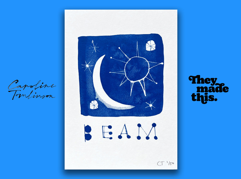 BEAM - Mini Positivity Print – They Made This